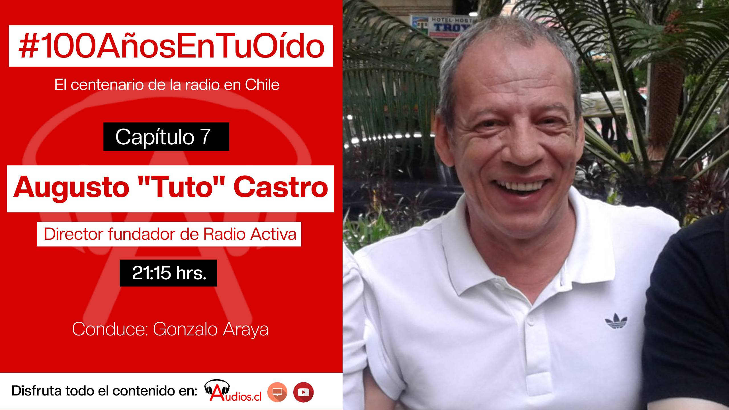 [100 Años En Tu Oído] Cap 07. Augusto «Tuto» Castro, tu voz en la Radio ...
